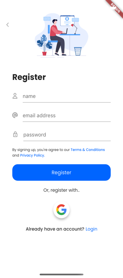 Flutter Firebase Authentication Template by awaisdev5765 | CodeCanyon